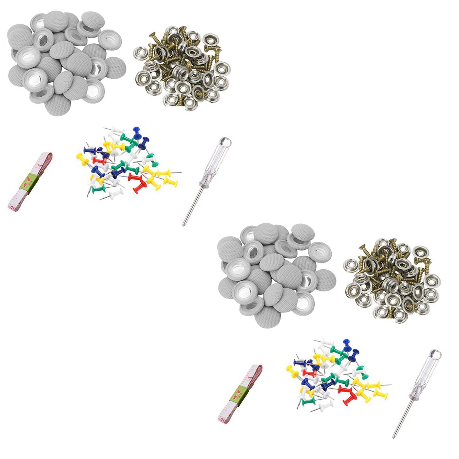 120Pcs DIY Roof Lining Repair Kit Fix Sagging Headliner Pin Buckle ...