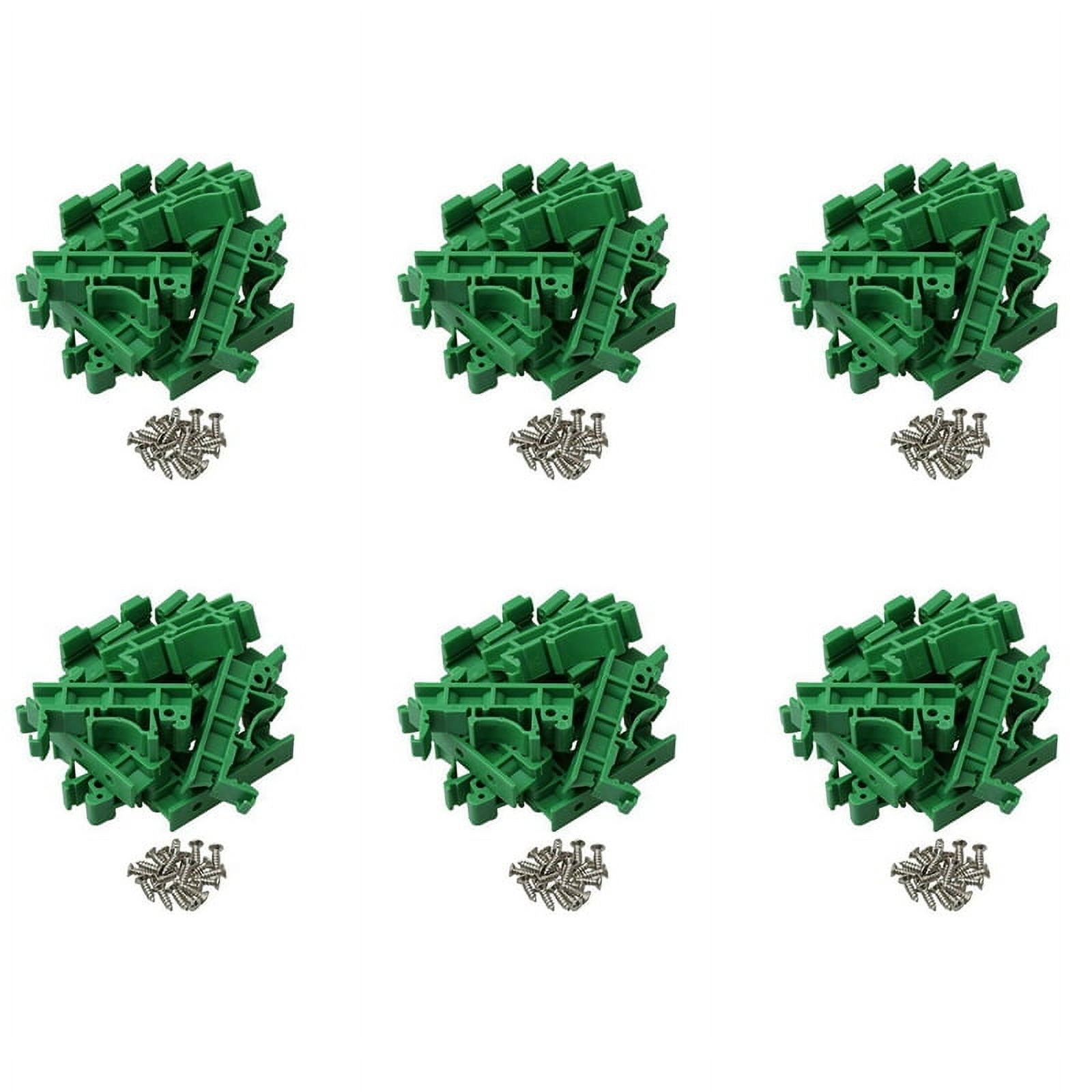 120Pcs DRG-01 PCB for DIN 35 Rail Mount Mounting Support Adapter ...