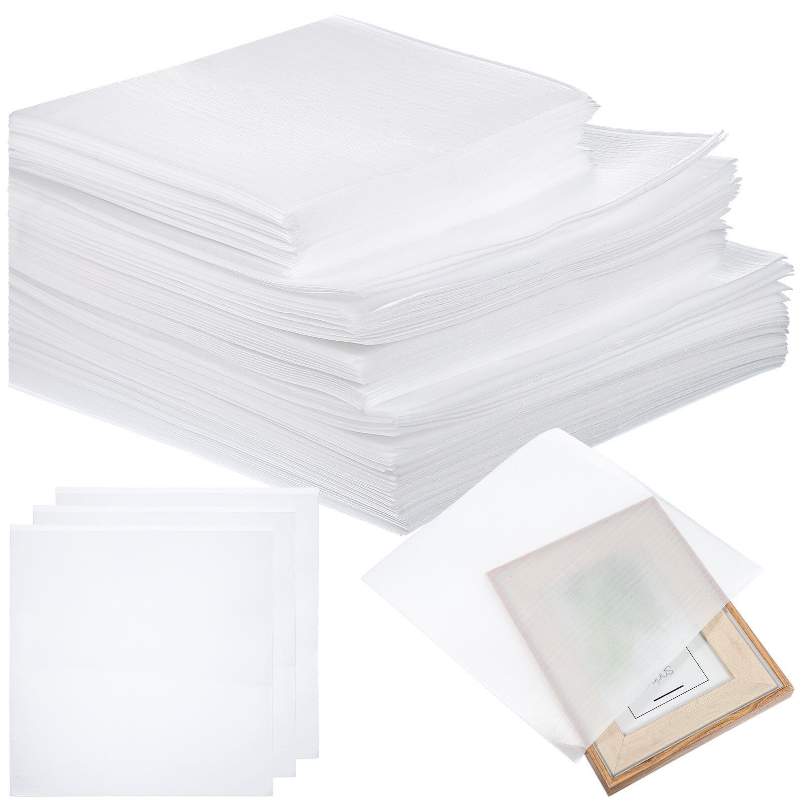 120Pcs Foam Pouches and Foam Sheets Set Dish Packing Supplies for ...