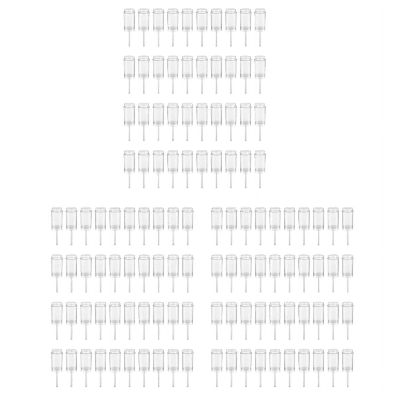 120Pcs Food Pusher Round Shaped Push-Pops Cake Cup with Lid Push Pops ...