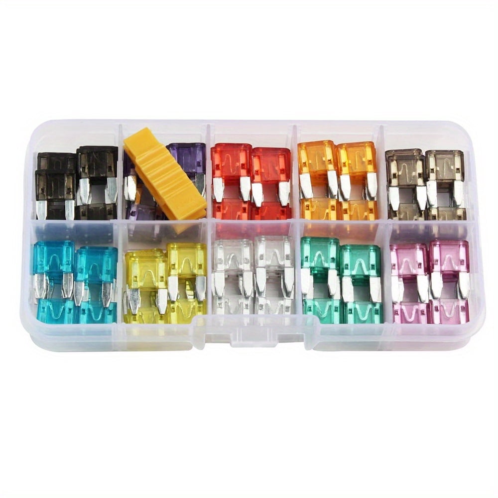 120Pcs Profile Small Size Blade Car Fuse Assortment Set For Auto Car ...