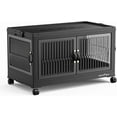 120QT Large Stackable Storage Bins with Lids, Plastic Closet Organizer ...