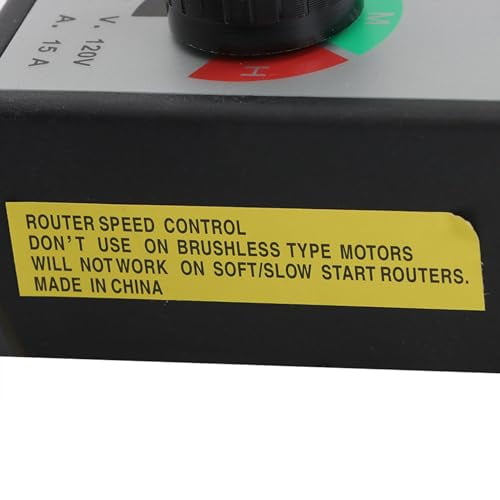 120V 15A Variable Speed Controller Replacement for Router Fan Electric ...