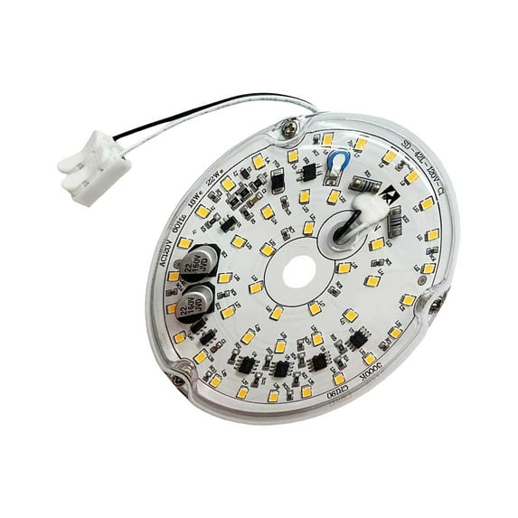 120V 18W LED Ceiling Fan Light Dimmable LED Retrofits Light Board Panel ...