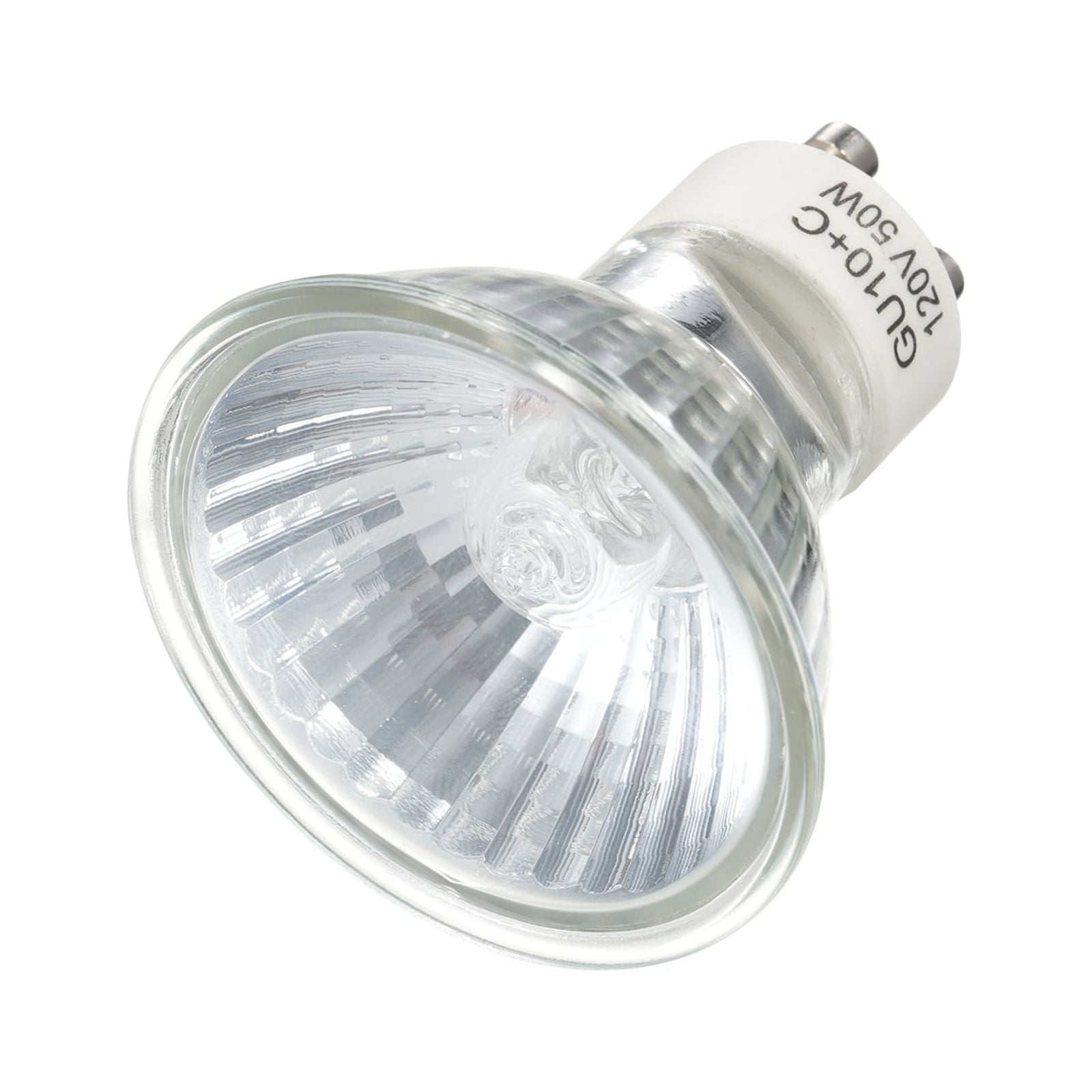 Carevas GU10+C Dimmable Halogen Light Bulb, 120V 50W Warm White 2800K ...