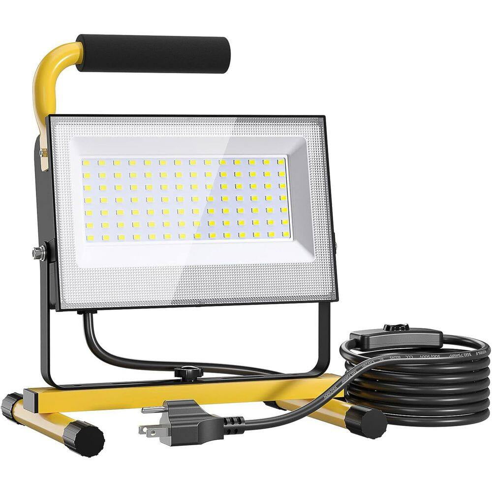 ‎120V 60W 8400 Lumens LED Work Lights, 5000K Daylight, Waterproof ...