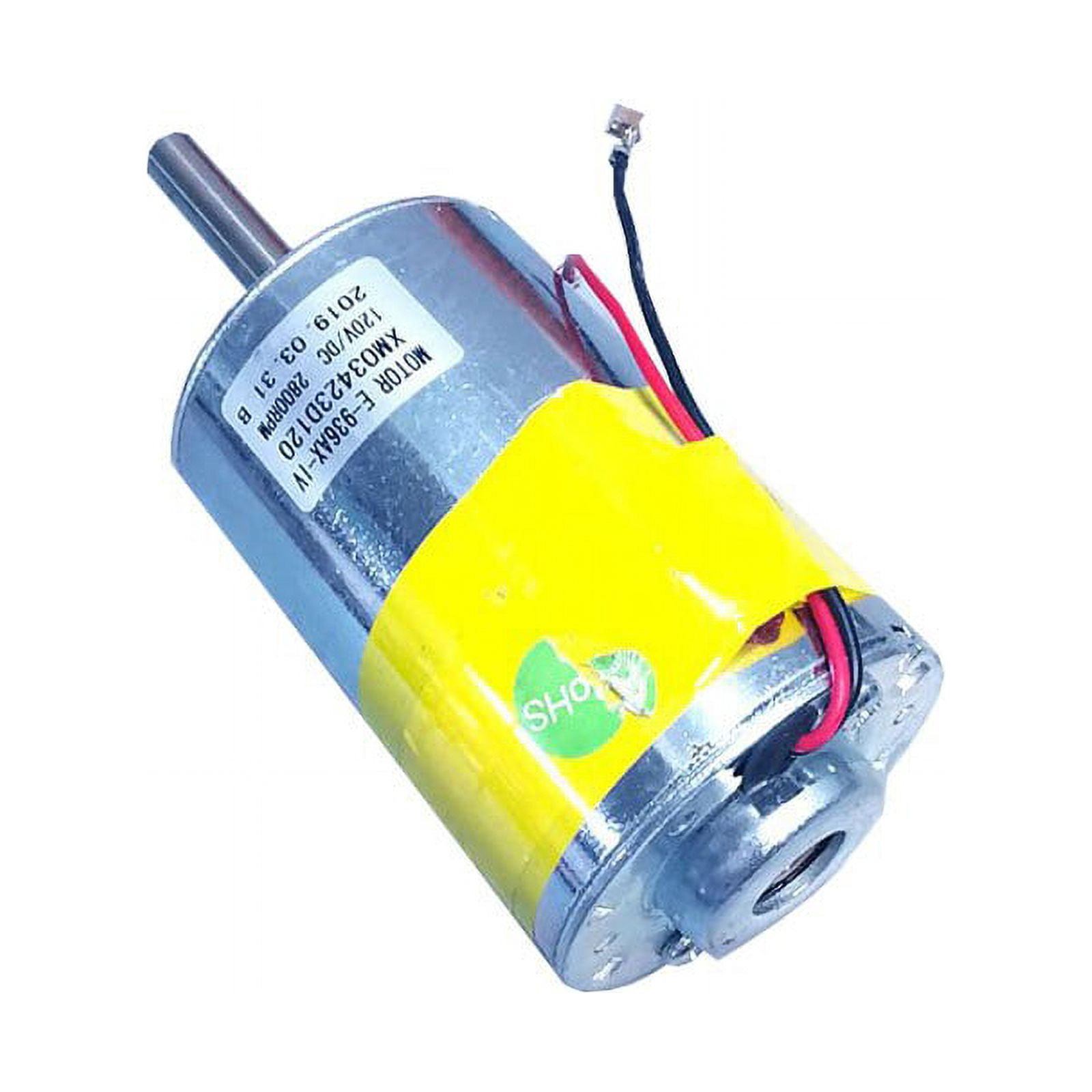 120V Volt DC Motor Mini Electric Motors Permanent Magnet Motor DIY ...