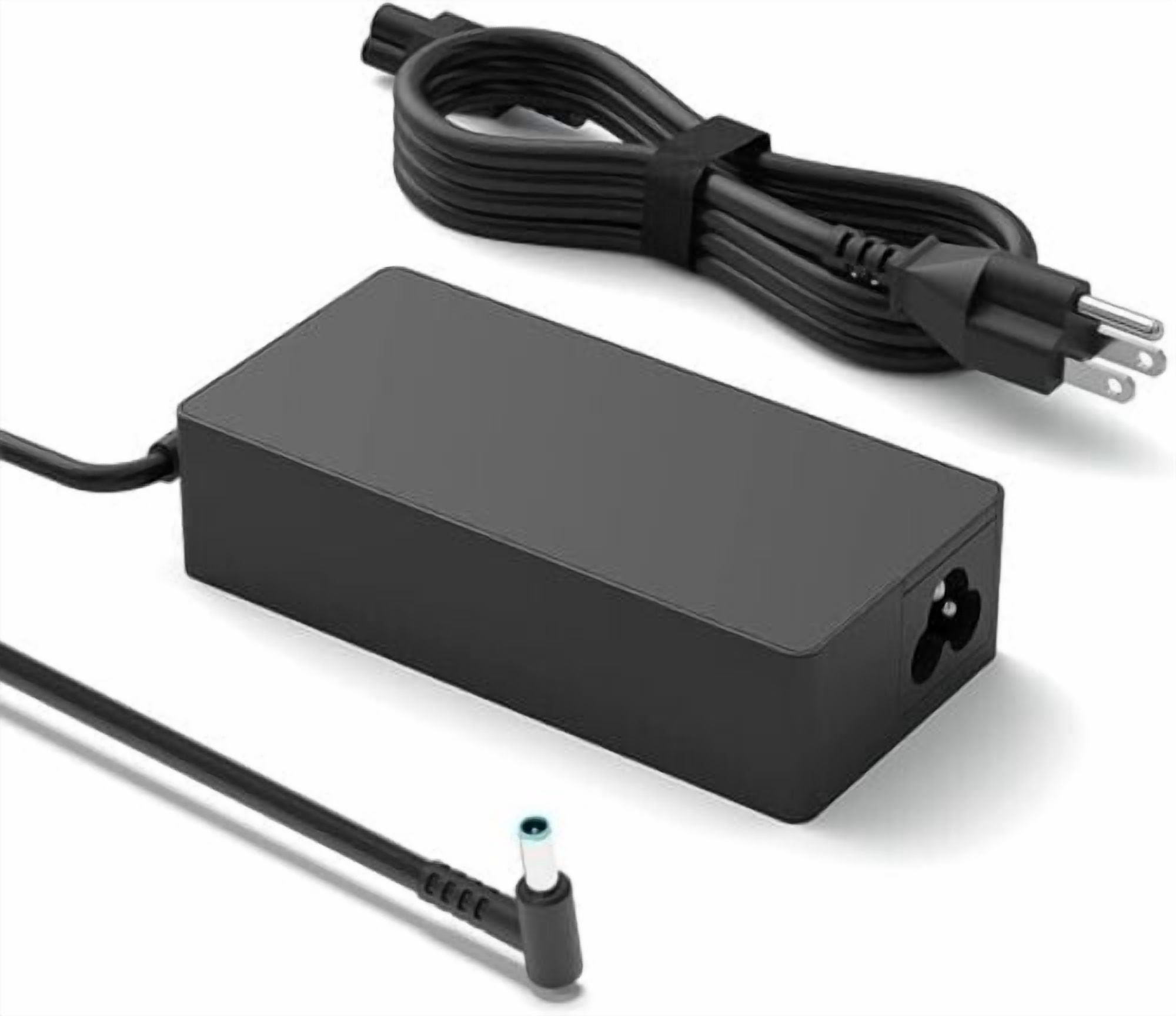 120W 19.5V 6.15A AC Adapter for HP Notebook Power Supply Blue Plug 4.5 ...