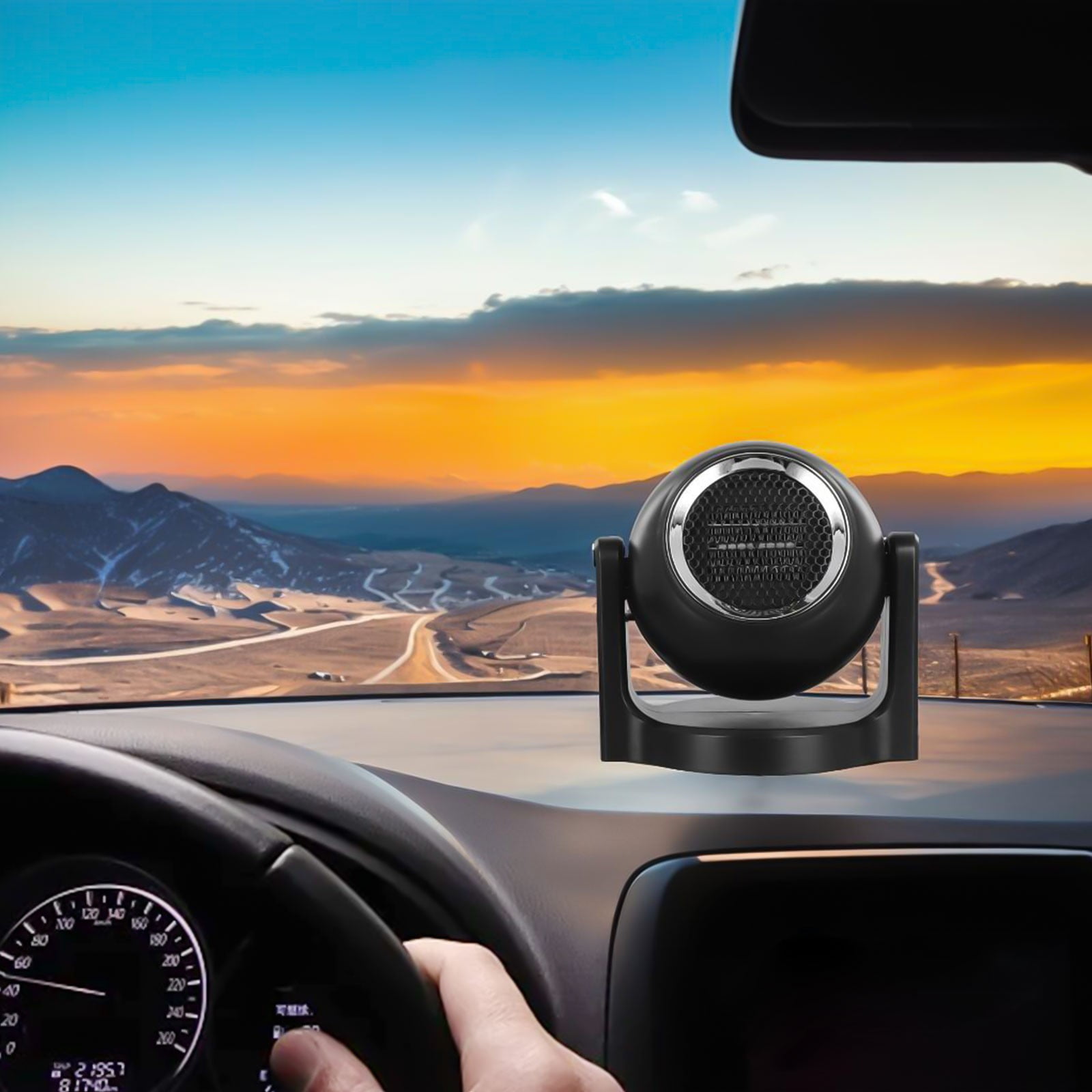 120W Electric Car Heater 12V Dc Heating Fan Defogger Defroster Demister ...