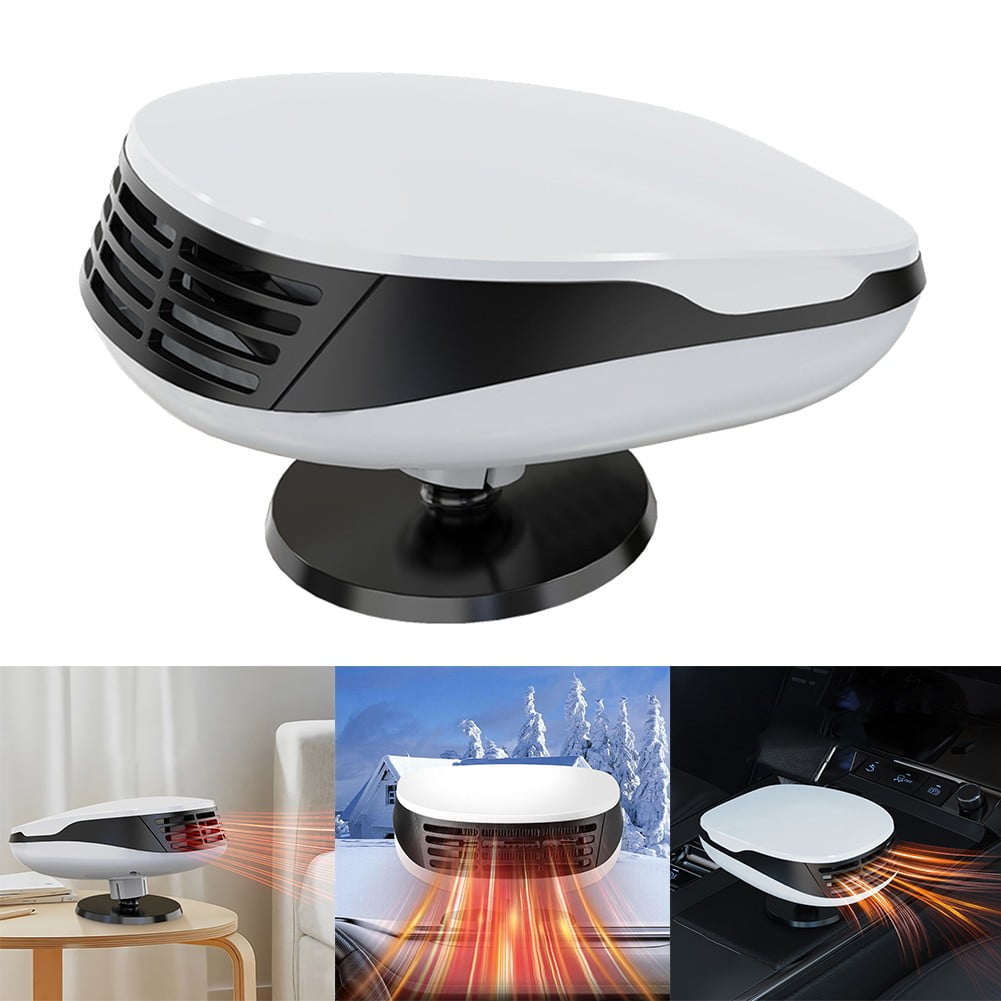 120W Electric Car Heater DC 12V Heating Fan 360-Degree Rotation ...