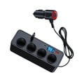 120W Fast Car Charging With Type C USB Socket Port For Multiple Devices ...