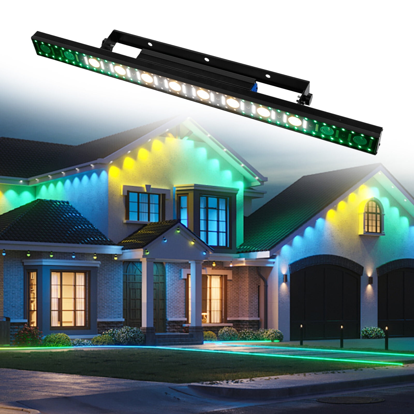 120W LED RGB Wall Wash Bar Light DMX DJ Party Disco Stage Show Display ...