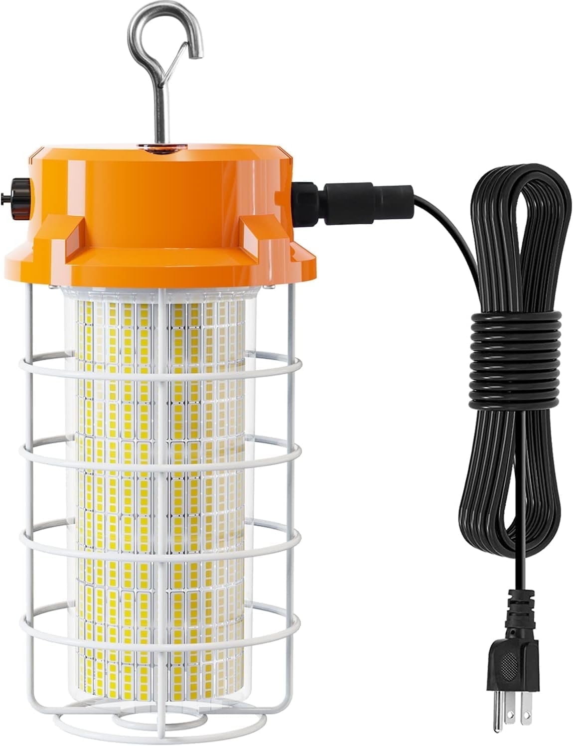 120W LED Temporary Work Light, 18000LM, Portable Lights with Stainless ...