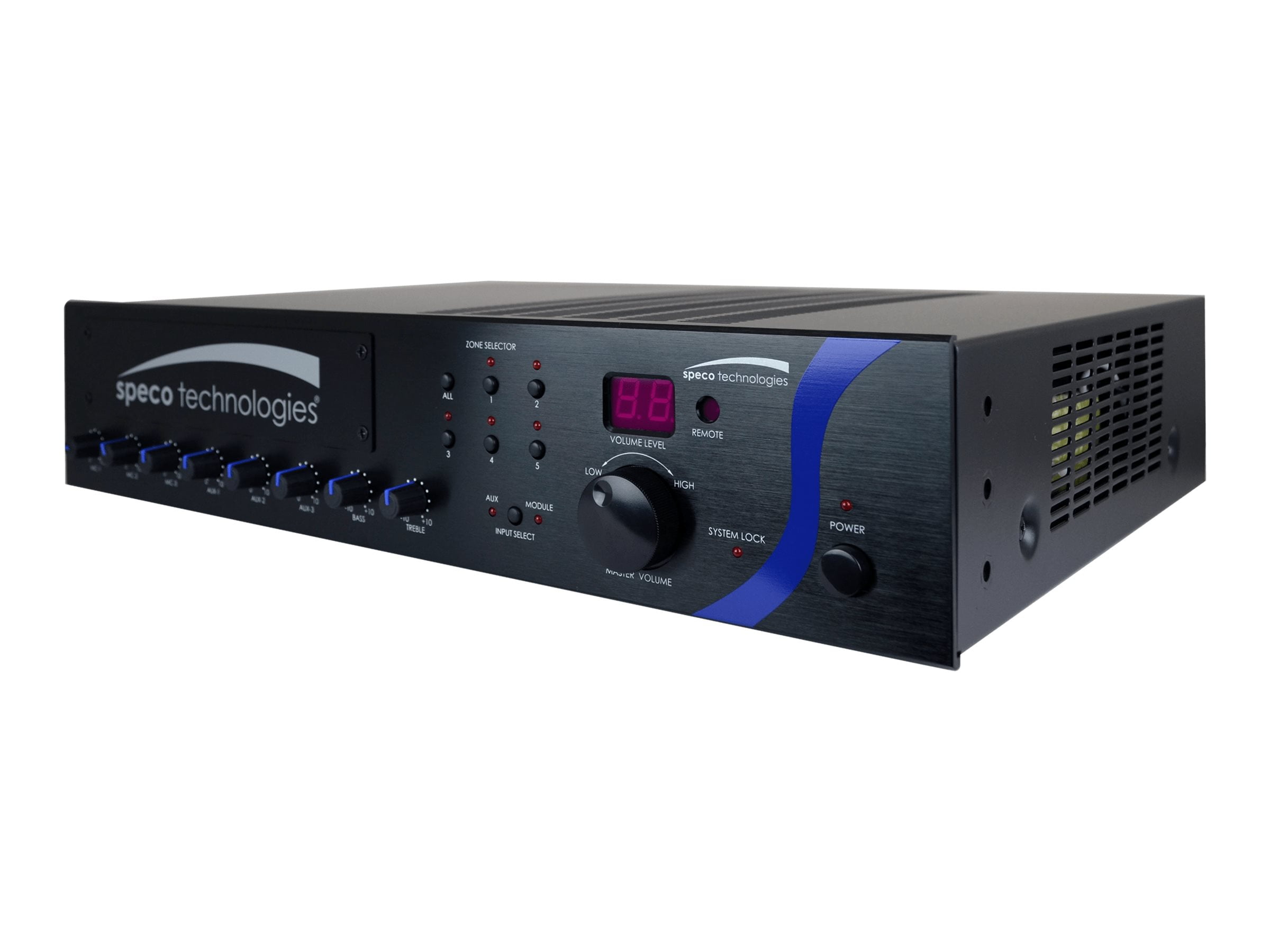 PA Amplifier,120W,with AC Power Cord PBM120A - Walmart.com