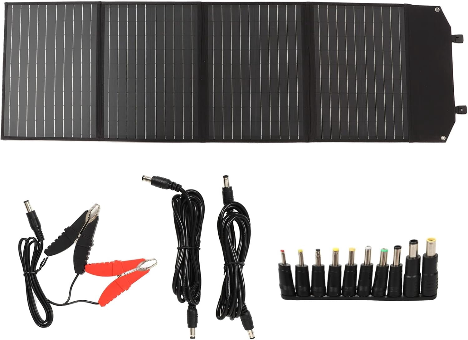 120W Portable Solar Panel Foldable Solar Charger Outdoor Camping Solar ...