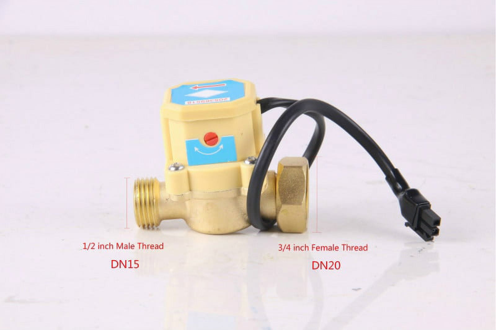120W Pump Water Flow Sensor Switch 1/2 inch 3/4 inch Male Thread to ...