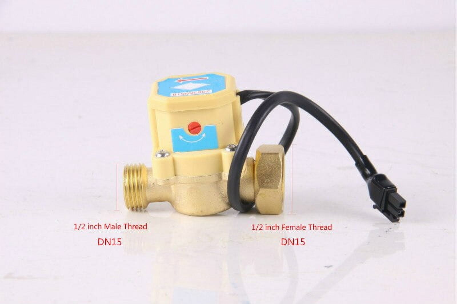 120W Pump Water Flow Sensor Switch 1/2 inch 3/4 inch Male Thread to ...