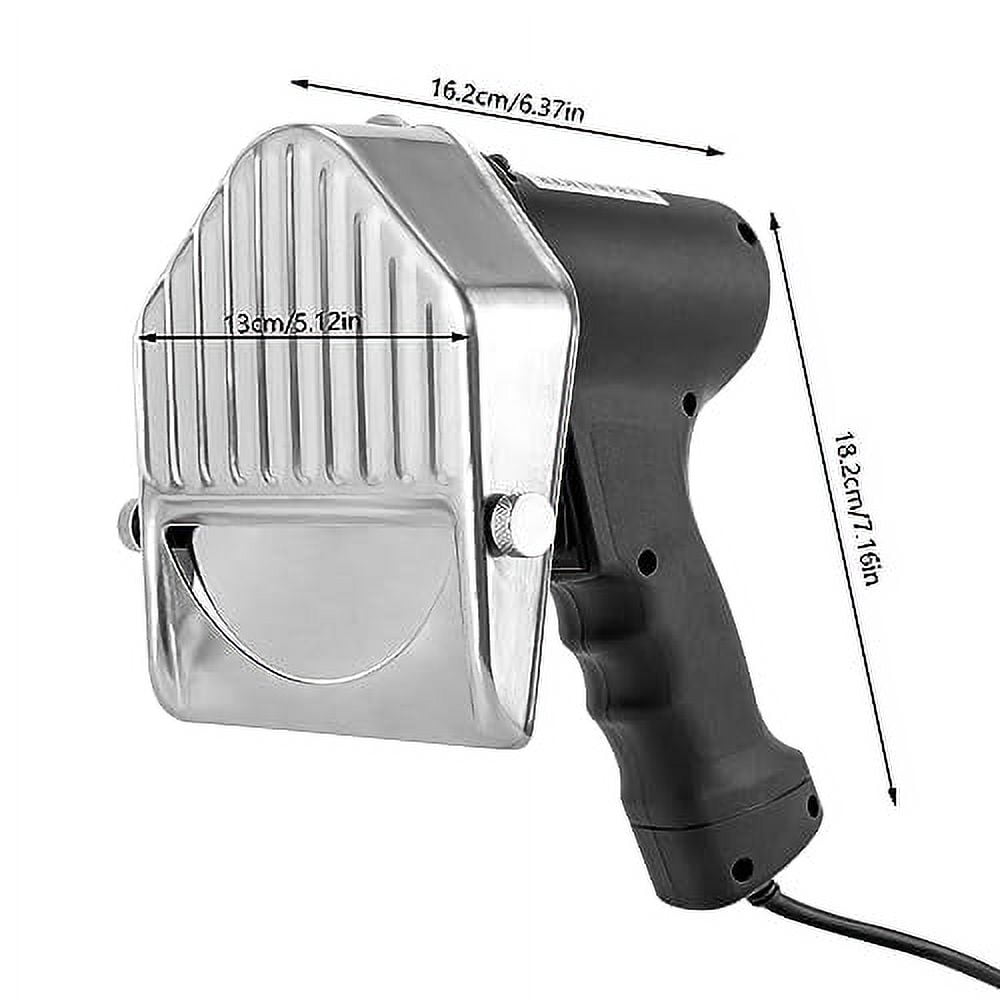 120W Round Electric Shawarma Knife, Electric Turkish Kebab Slicer Gyro ...