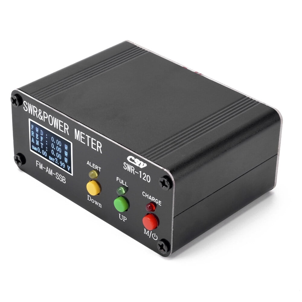 120W SWR Digital Power Standing Wave Meter 1.8-54MHz Shortwave Meter FM ...