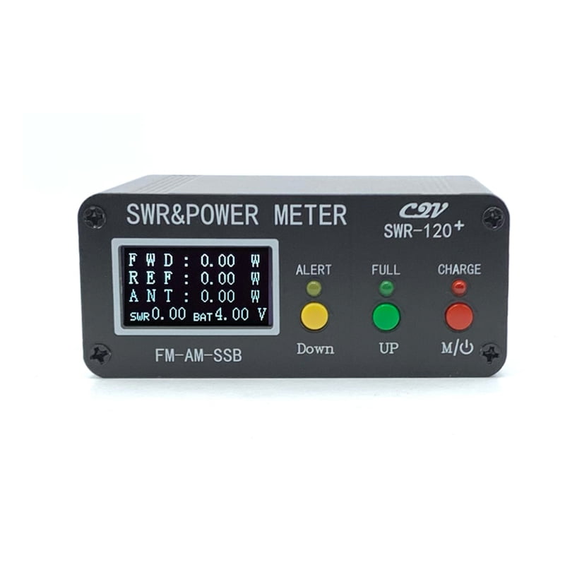 120W SWR Digital Power Standing Wave Meter 1.8-54MHz Shortwave Meter FM ...