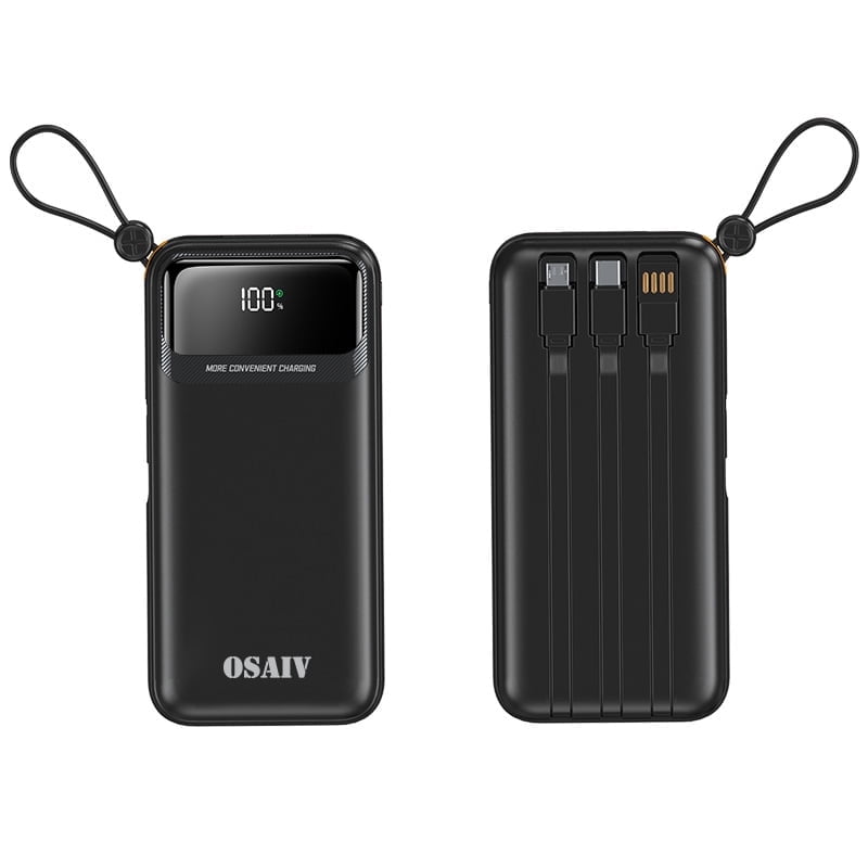 120W Super Fast Charger Power Bank, 20000mAh Power Pack with Built-in ...