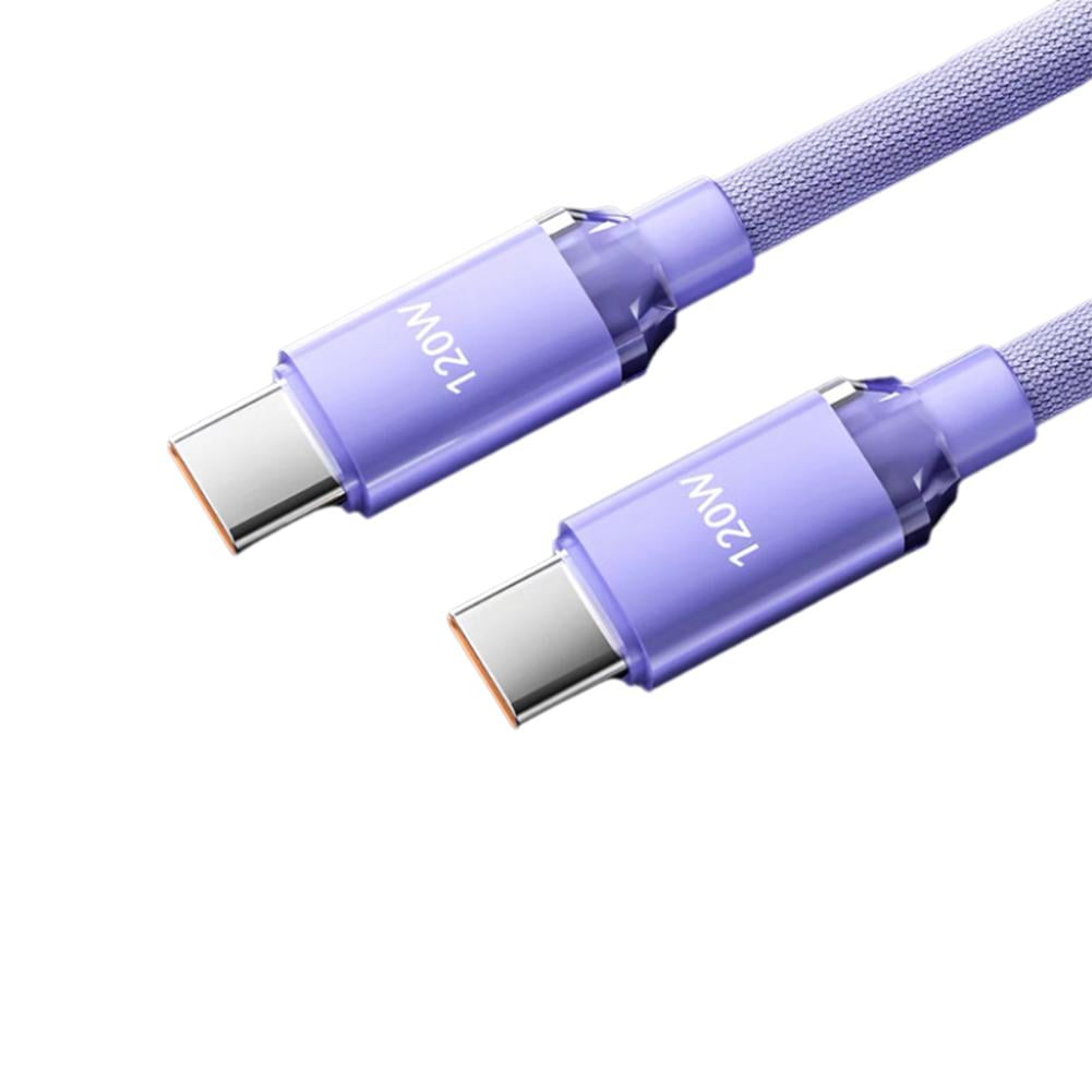 120W USB C to Type C Charger Cable Fast Charge Charging Laptop Data ...