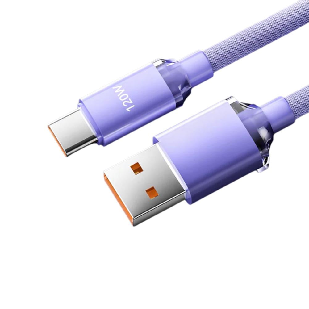 120W USB C to Type C Charger Cable Fast Charge Charging Lead Laptop ...
