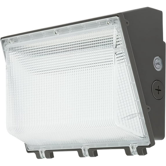 120W Wall Light, 13200lm 5000K Daylight 100-277V, Dusk-to- Outdoor Lighting Fixture for Parking ...