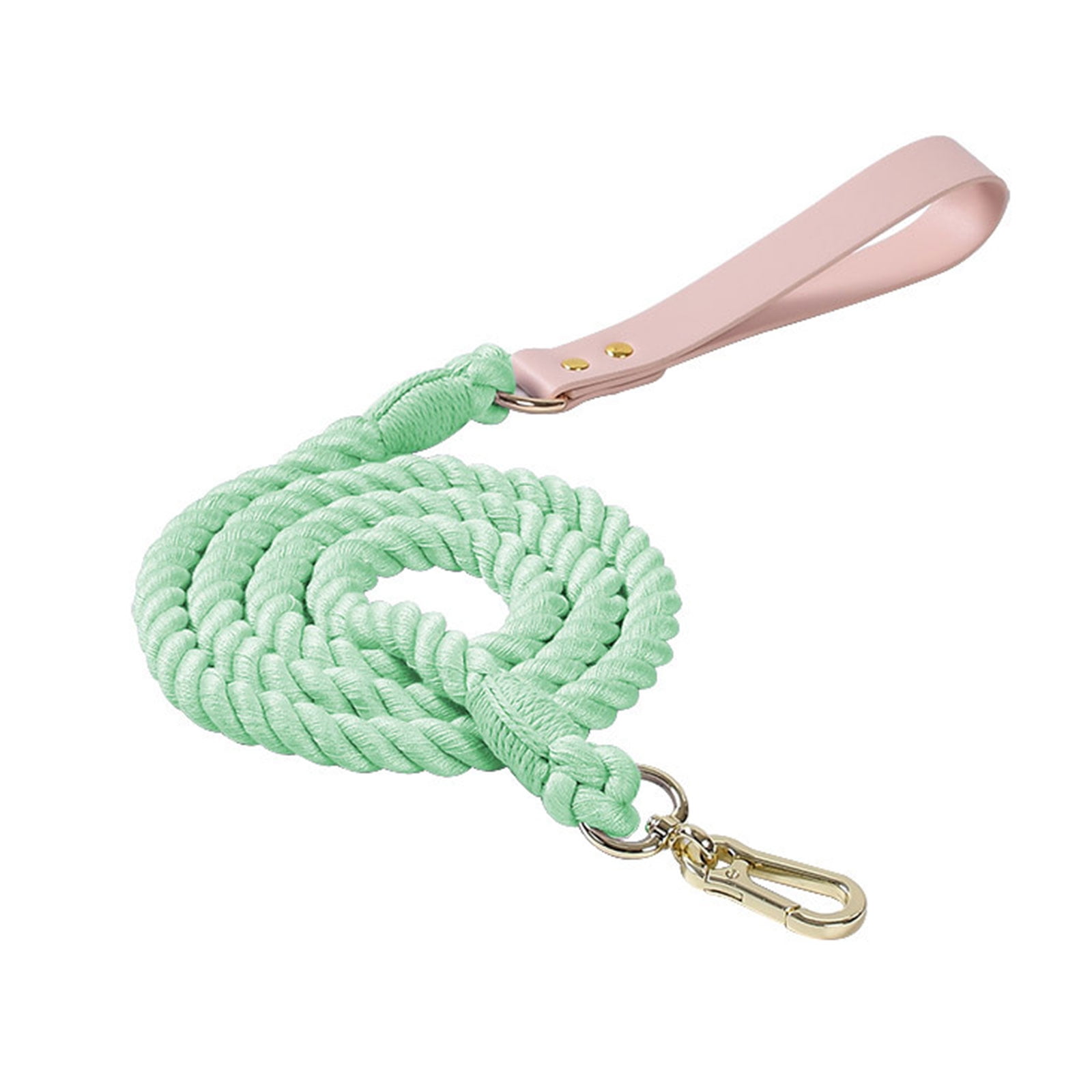 120cm/ 150cm Weaving Dog Leash Color Matching Kitten Traction Rope ...