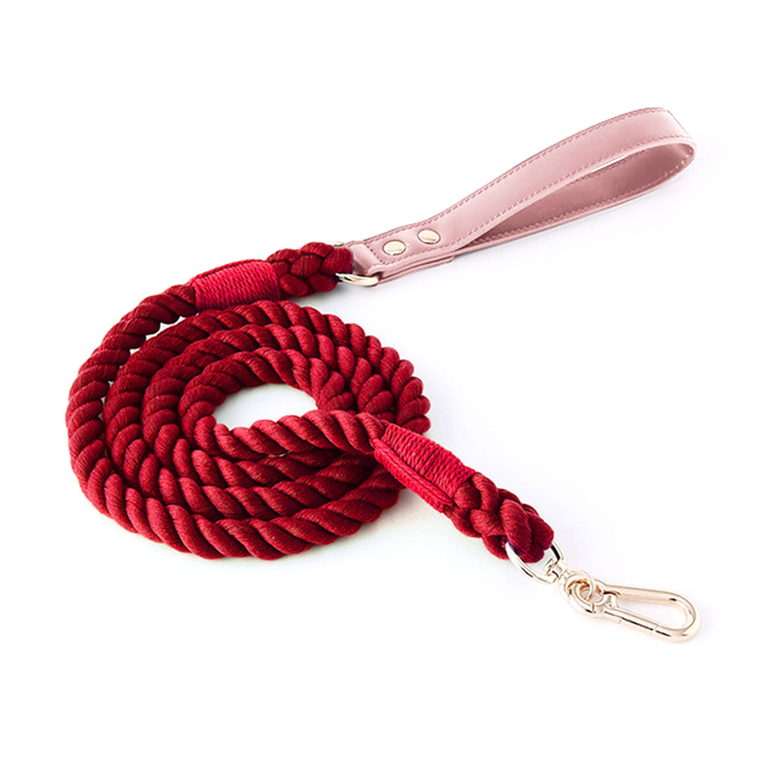 120cm/ 150cm Weaving Dog Leash Color Matching Kitten Traction Rope ...