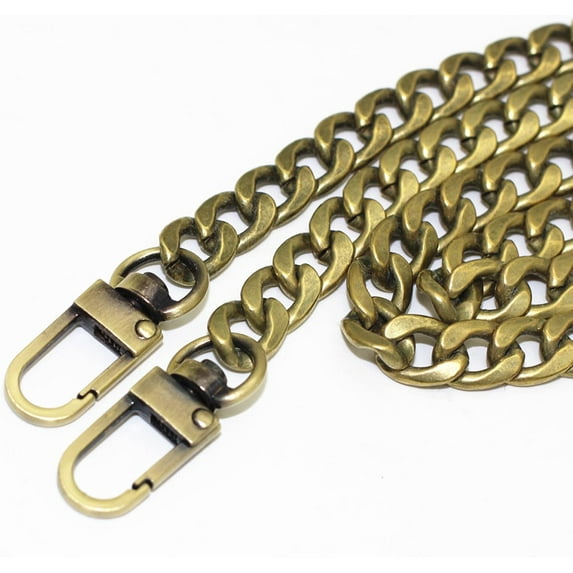 "/120cm Antique Brass Iron Flat Chain for Handbag Bag Crossbody Bag ...