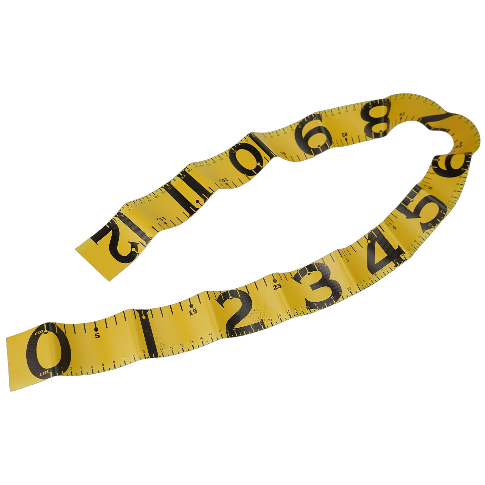120cm PVC Waterproof Fish Measure Measuring Tape Precision Fishing Tool ...