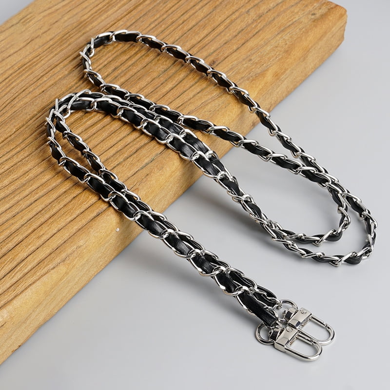 120cm Purse Chain Strap Crossbody Handbag Chains Replacement Leather ...