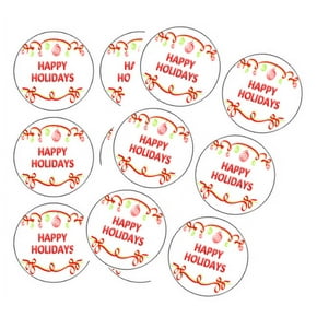 Happy Holiday Stickers
