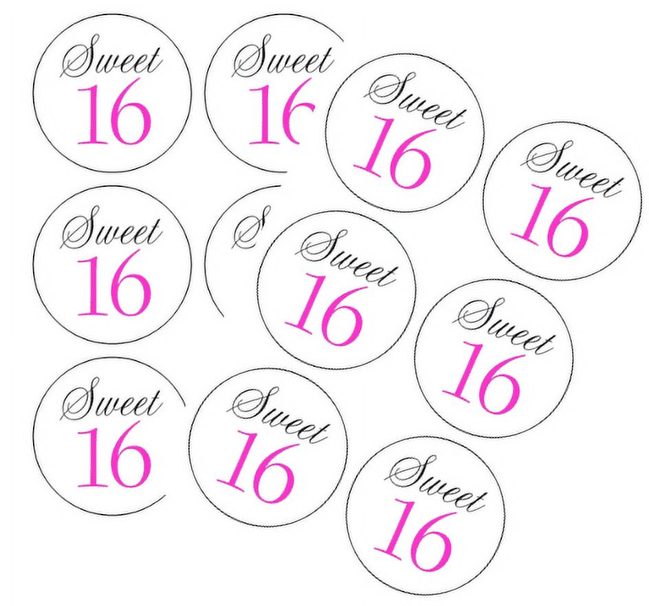 Sweet 16 Stickers