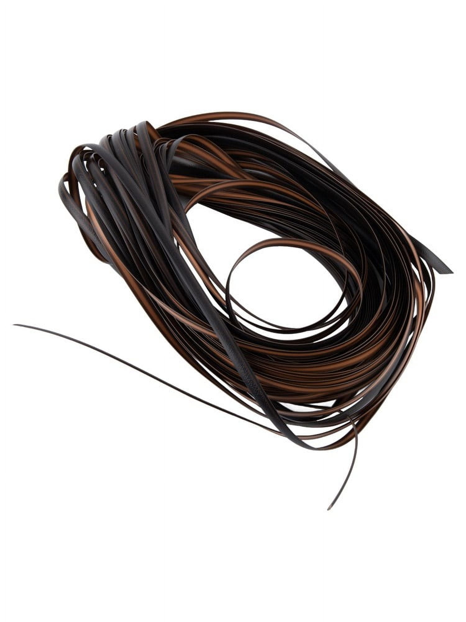 120ft Plastic Rattan Repair Kit Flat Wicker for DIY Patio Furniture ...