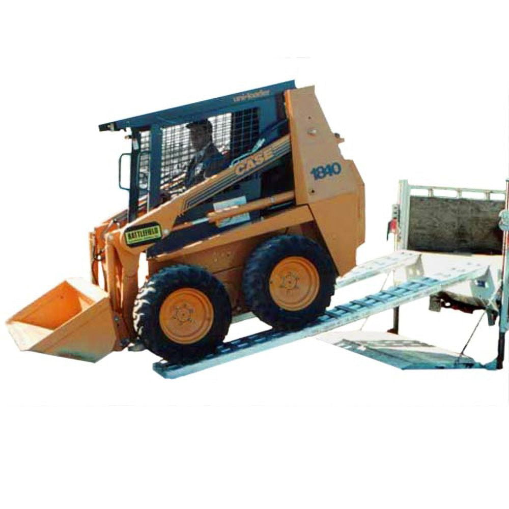 120in x 16in Heavy Duty Equipment Loading Ramps 10,000 lb Capacity Hook ...