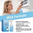 120ml Air Conditioning Fan Cleaning, Deodorizer Spray for Home Car ...