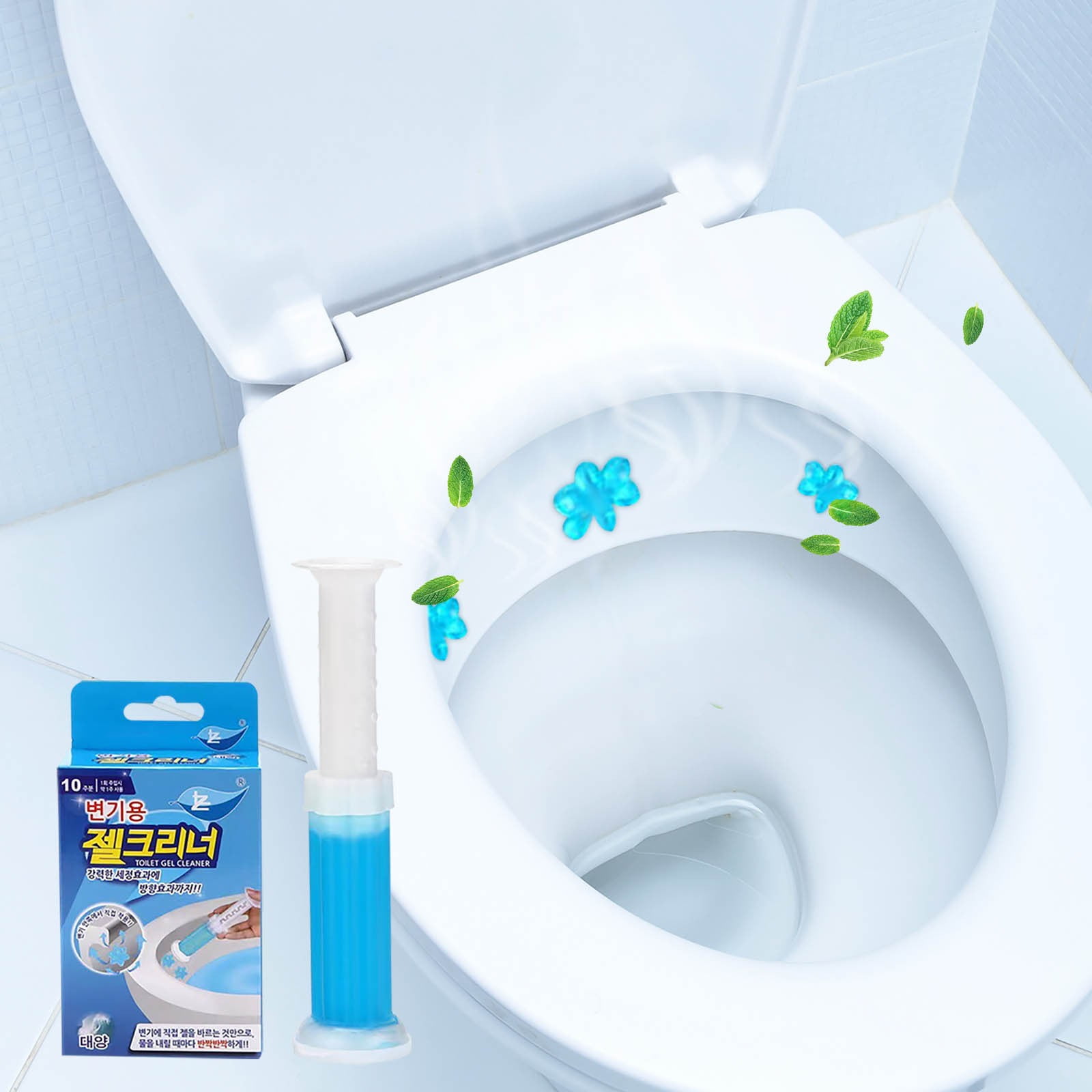 120ml Boxed Toilet Flower Gel Detergent To Descaling Odor Toilet ...