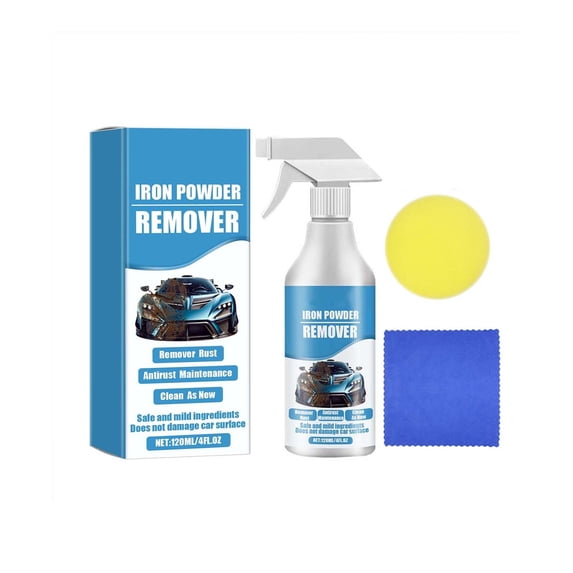 120ml Car Paint Rust Remover Liquid, Efficient Fast Acting Cleaning ...