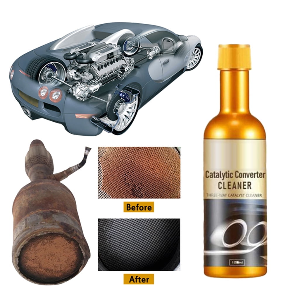 120ml Engine Catalytic Converter Cleaner Engine Booster Cleaner ...