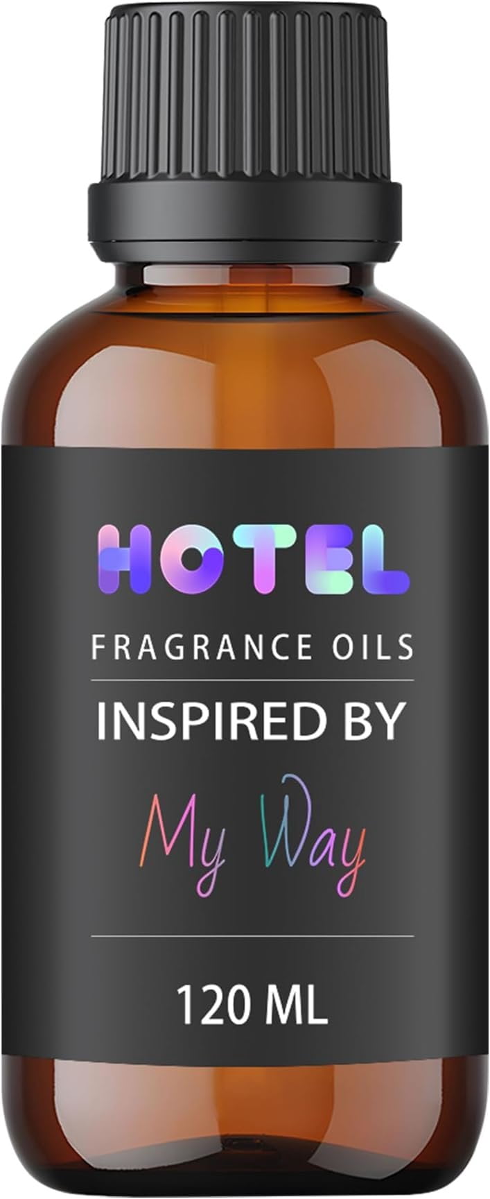 120ml Hotel Scent Diffuser Essential Oil, My Way , Brown Glass Bottle ...