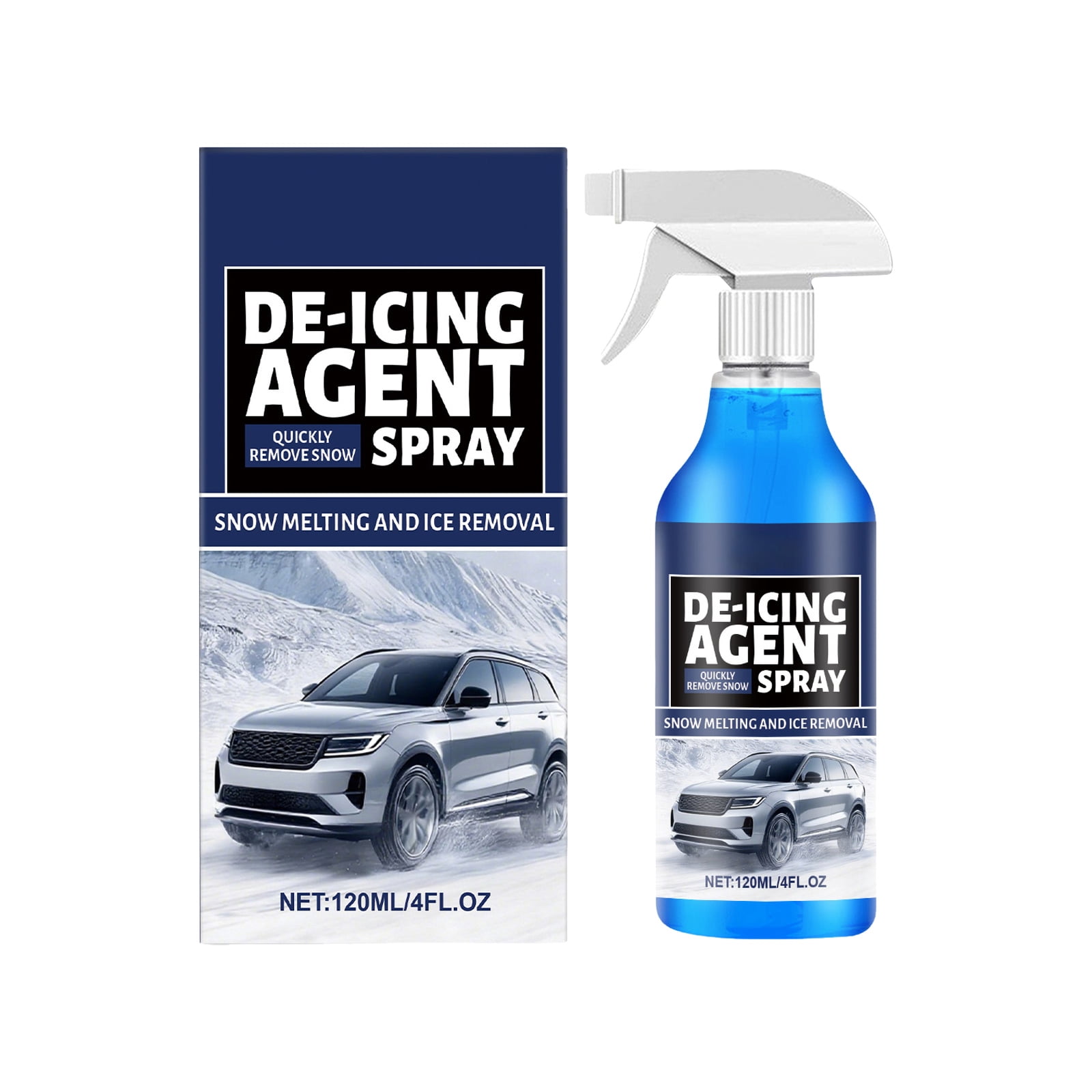 120ml Long-Lasting Snow Remover Winter Deicer for Car Windshield ...