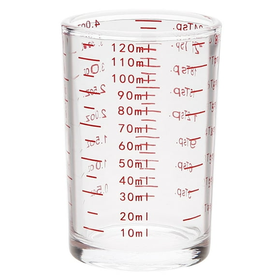 120ml Shot Glass Measuring Jigger Unique Kitchen Essential 120ml ...