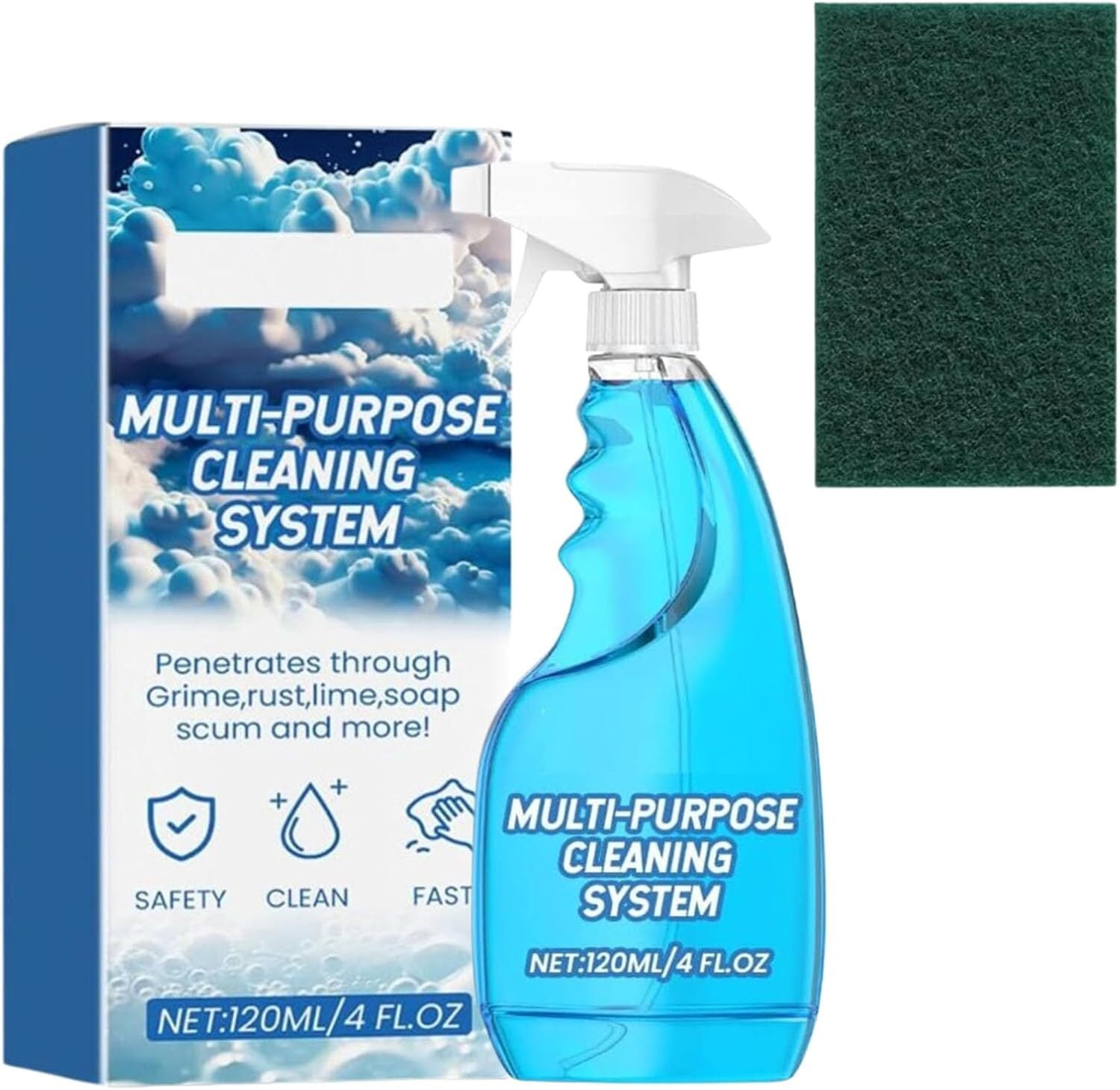 120ml Splash Spray All Purpose Cleaner, Splash Spray Foam Cleaner ...