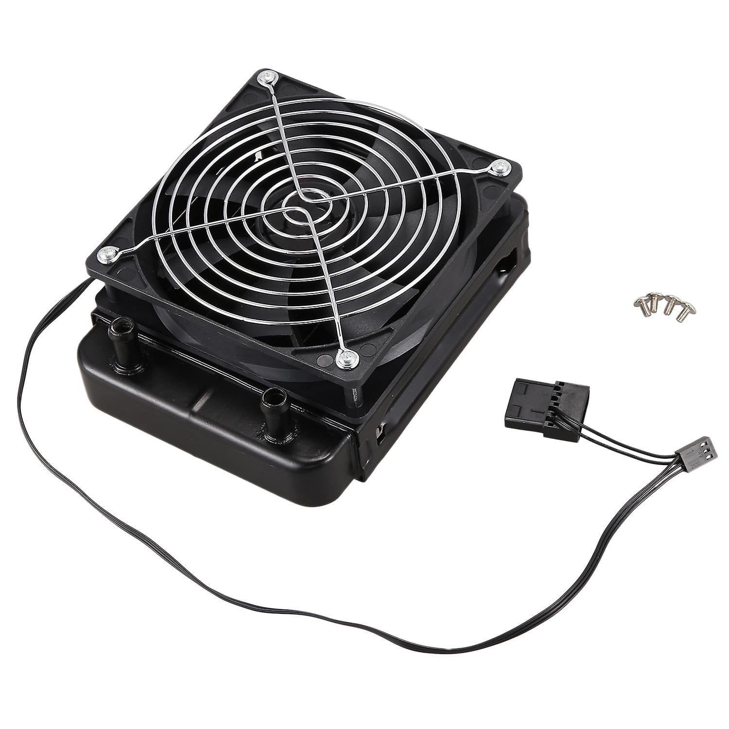 120mm 10 Pipe Water Cooling Cpu Cooler Heat Exchanger Radiator With Fan ...