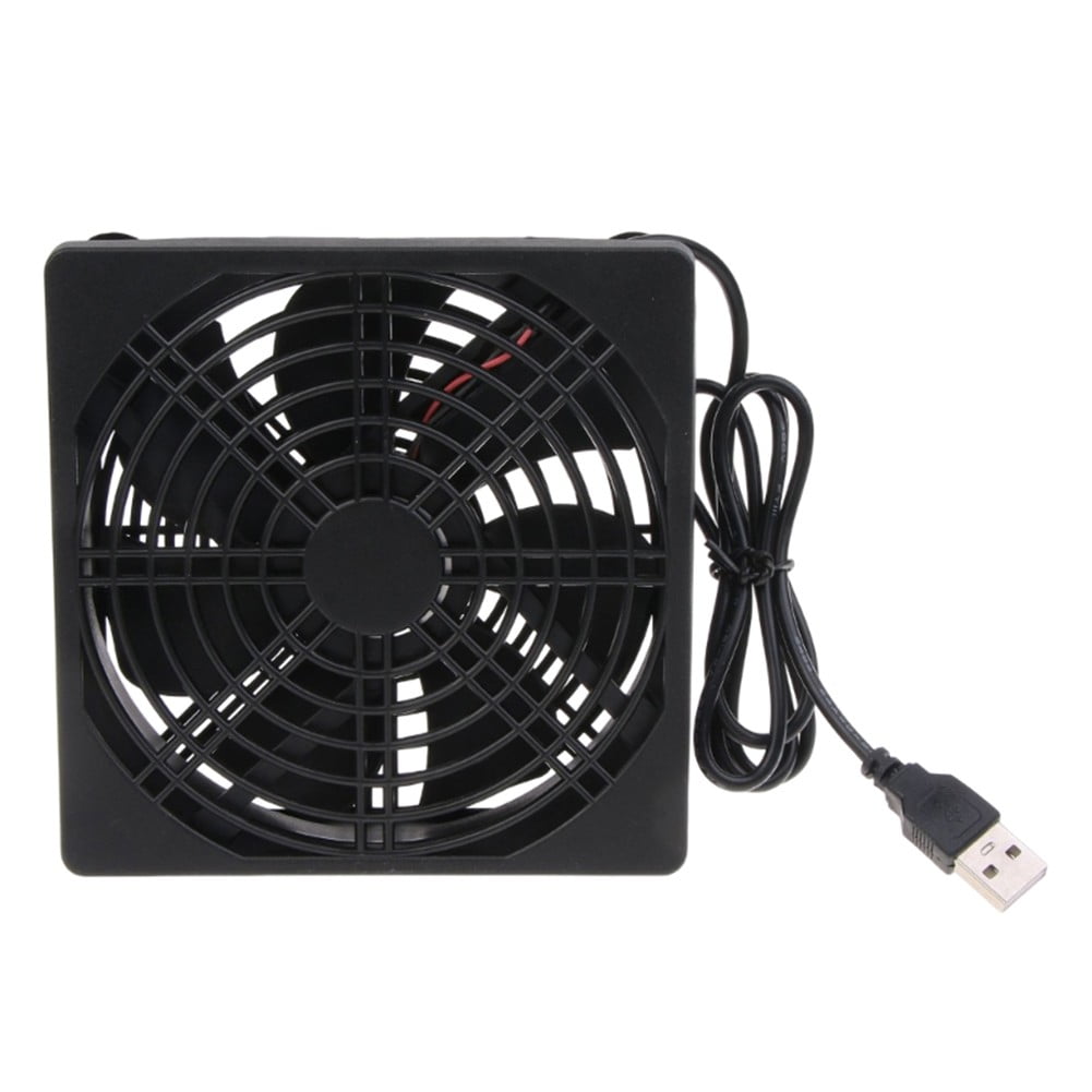 120mm 5V USB PC Router Fan High Air Volume Cooling Fan for DVR Modem ...