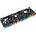 120mm ARGB PC Case Fans 3-, Daisy Chain Connection, 1850RPM PWM Fans ...