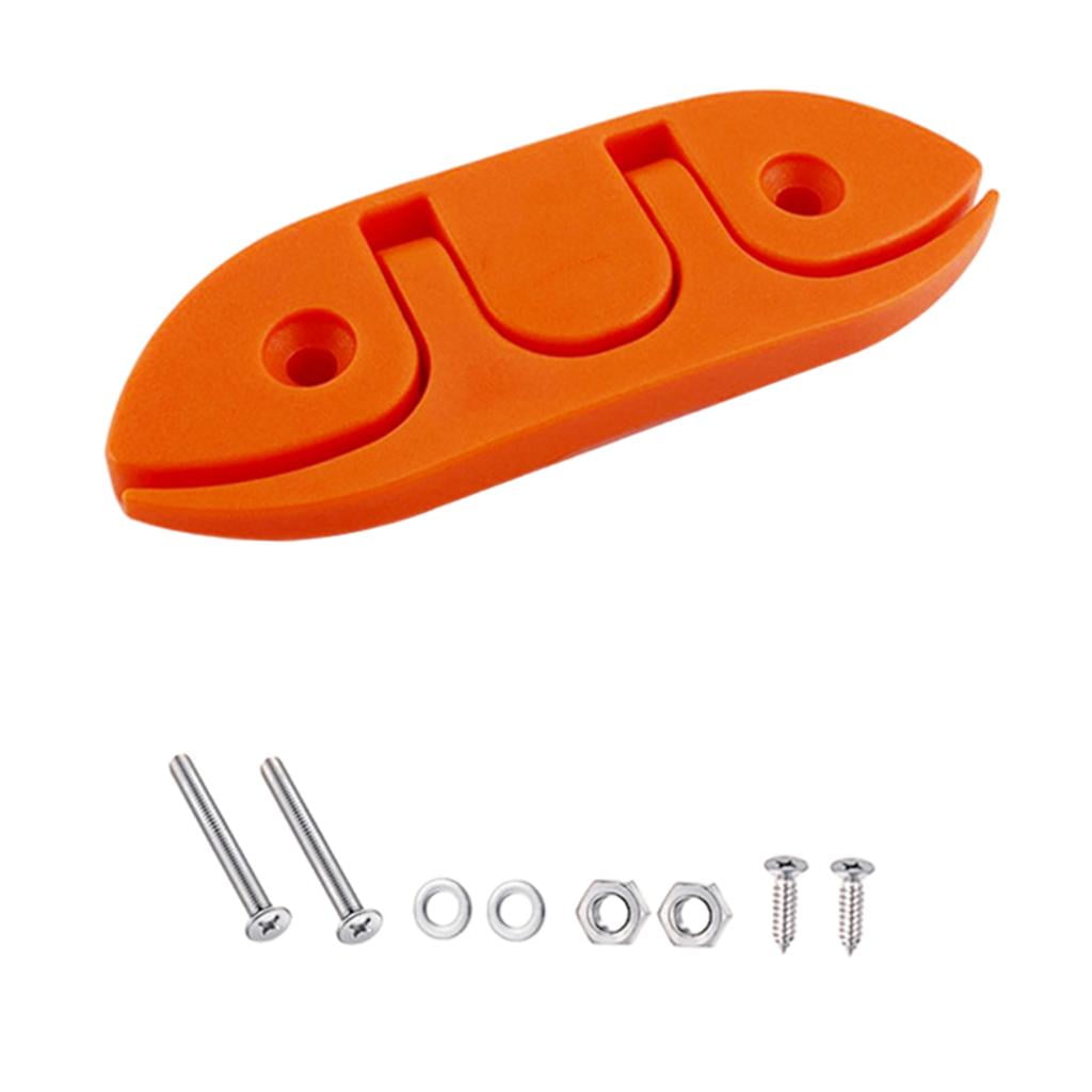 120mm Boat Folding Pull up Cleat W/Fasteners Nylon Hardware Boat ...