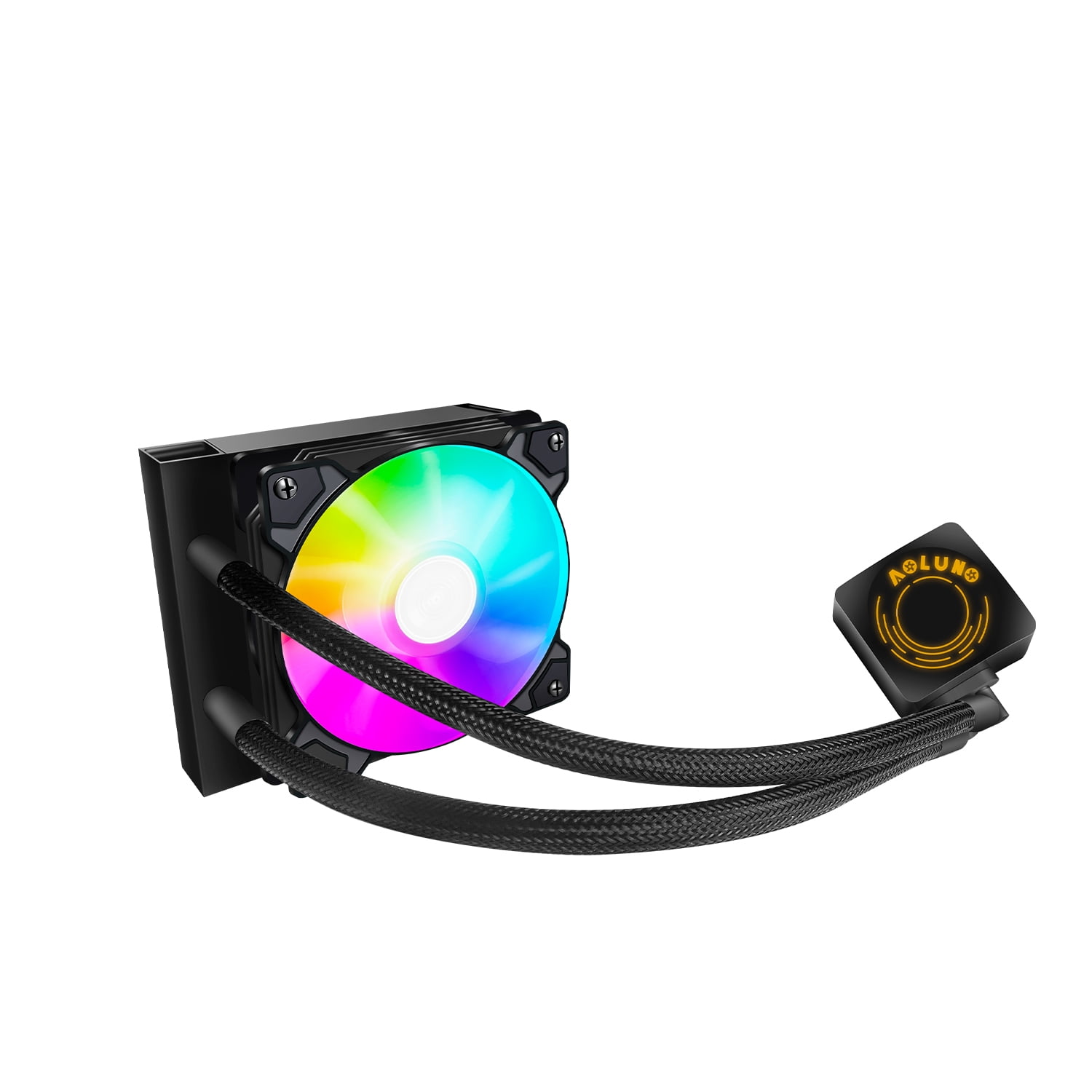 120mm CPU Water Cooler, ARGB CPU Liquid Cooler(AIO), All Intel & AMD ...